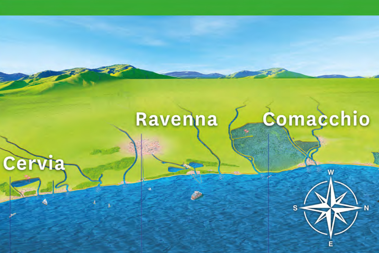 Ravenna + Cervia + Comacchio: le città della Romagna che ispirarono ...